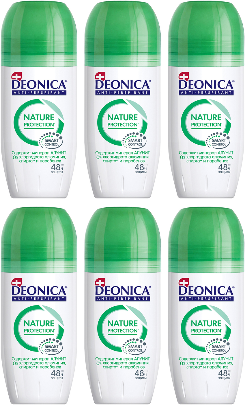 Дезодорант женский антиперспирант Deonica "Nature Protection". Ролик ...