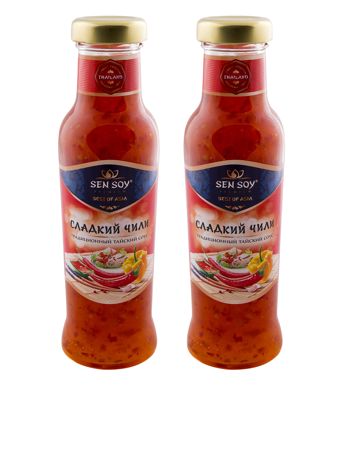 Сенсой Соус Чили Сладкий SWEET CHILI Sen Soy Premium стеклянная бутылка ...