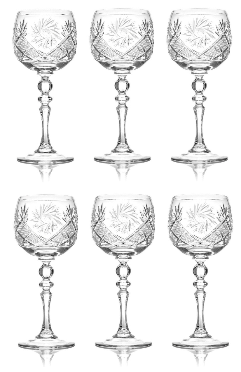 Набор бокалов Neman 1883 для вина, 300 мл, 6 шт - купить по низким ценам в интернет-магазине OZON