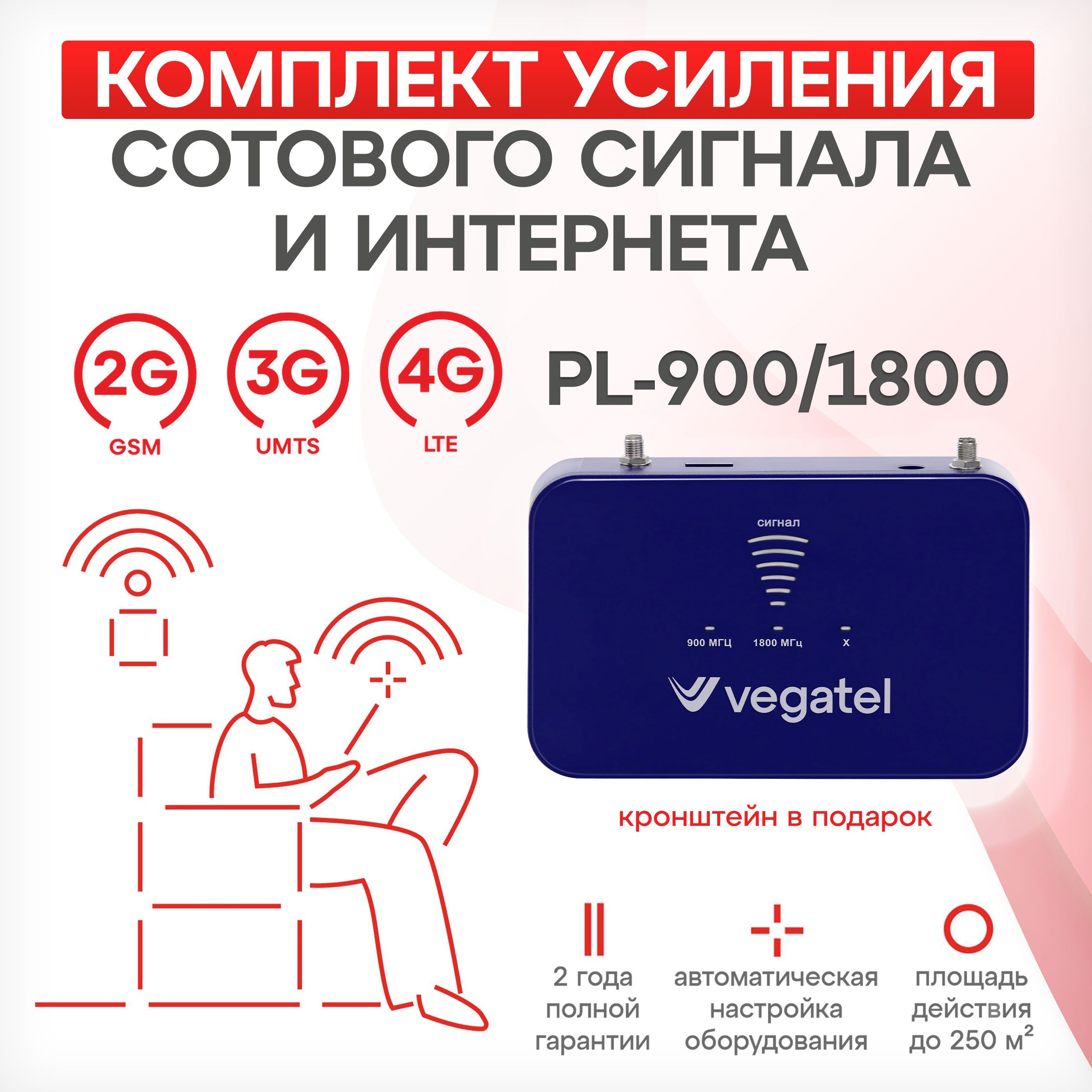Антенны и усилители сигнала (gsm,wi-fi) VEGATEL (Вегател) – купить на ...