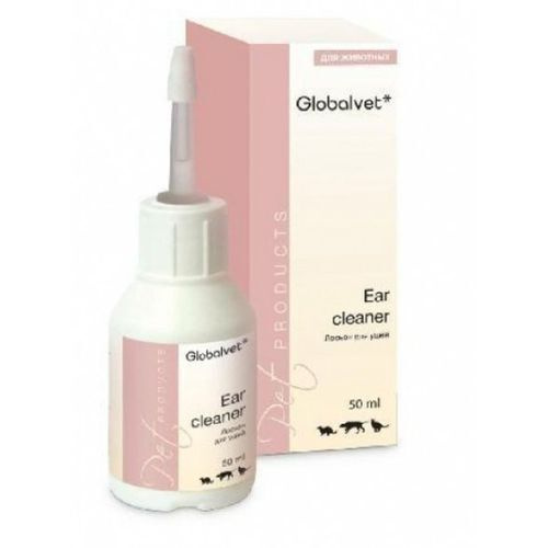 Лосьон Globalvet Ear cleaner для ушей 50мл — купить в интернет-магазине ...
