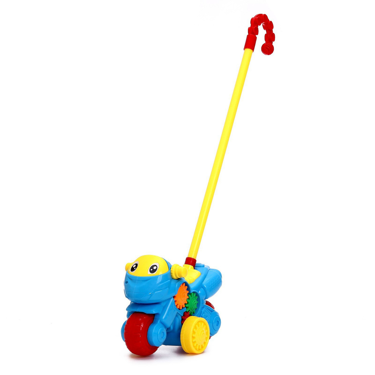 Игрушка Каталка на палочке Мотоцикл (с ручкой) MSN Toys — купить в ...