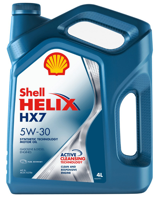 Моторное масло Shell 5W-30 Полусинтетическое 4 л - купить в интернет ...