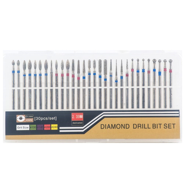 Аксессуар для маникюра BMGRUP Max Professional Diamond Drill Bit Set ...