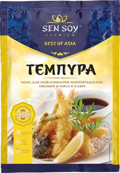 Мука панировочная Sen Soy Tempura японская, 150 г купить на OZON по ...