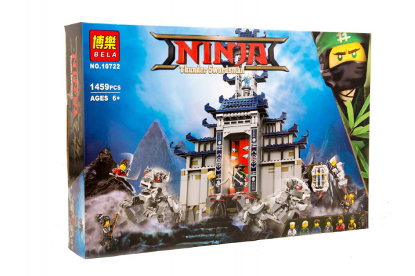 Конструктор BELA Ninja 10722 Храм Великого оружия Ниндзяго - купить с ...