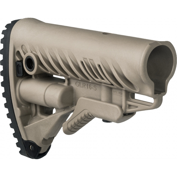 Полимерный приклад FAB Defense GLR-16, бежевый - купить с доставкой по ...