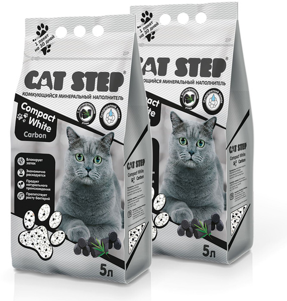 Наполнитель Cat Step Комкующийся 5000г. - купить с доставкой по ...