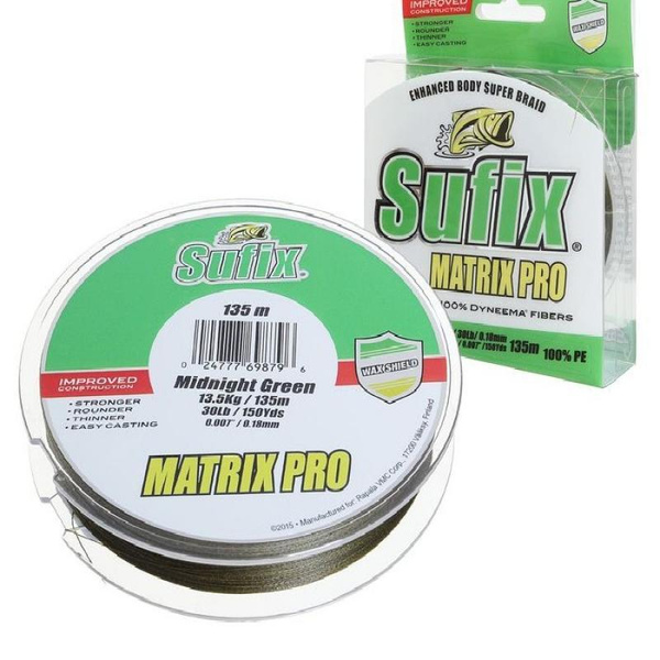 Монофильная леска для рыбалки SUFIX Matrix Pro купить по выгодной цене в интернет-магазине OZON ...