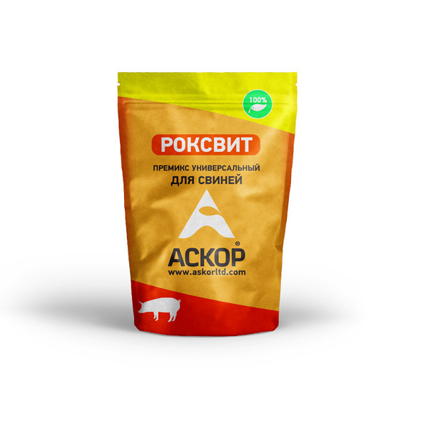 ASKOR - Премикс Роксвит универсальный для свиней - 900 гр. - купить с ...