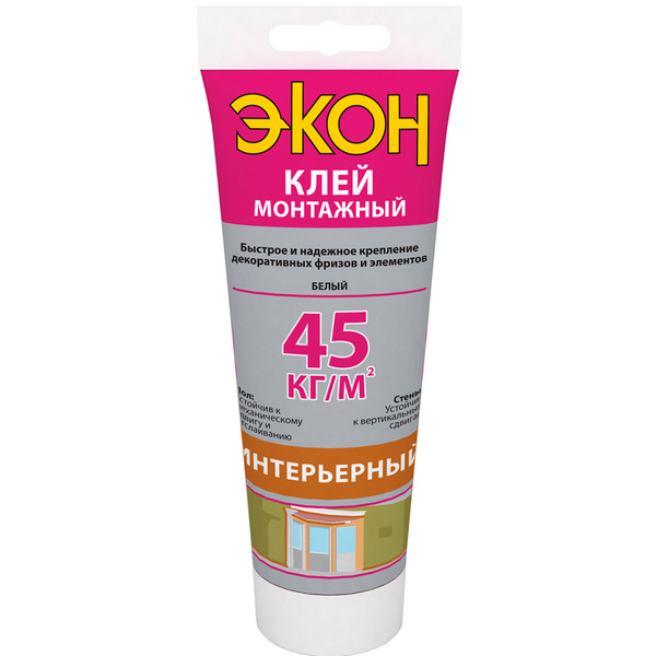 Монтажный клей ЭКОН 1378330 - купить по выгодным ценам в интернет ...