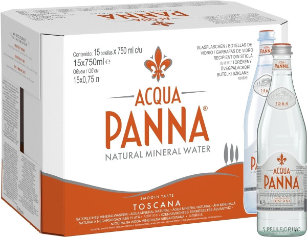 Acqua Panna Вода Минеральная Негазированная 750мл. 12шт - купить с ...