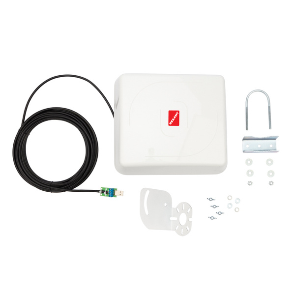 Антенна уличная 4G MIMO REXANT 15 дБи , усилитель wi-fi и сотового GSM ...
