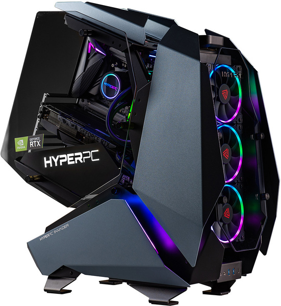 HYPERPC Системный блок CONCEPT 4 3070 (Intel Core i5-10600KF, RAM 16 ГБ, SSD 500 ГБ, HDD 2048 ГБ ...