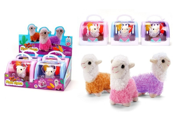 Мягкая игрушка Junfa Лама в переноске (DR5012) купить на OZON по низкой цене (481691250)