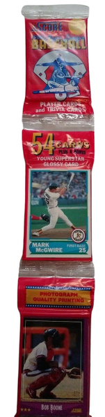 1988 Baseball Major League Rack. Коллекционные карточки бейсбольные ...