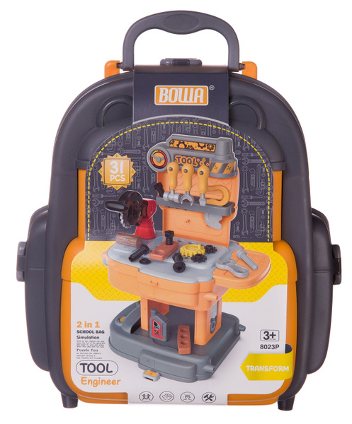 Чемоданчик-ранец JUNFA Мастерская папиного помощника, WK-13689 - купить с доставкой по выгодным ...