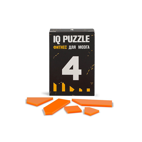 Пазл IQ PUZZLE "Цифра 4" (5 деталей) - купить с доставкой по выгодным ...