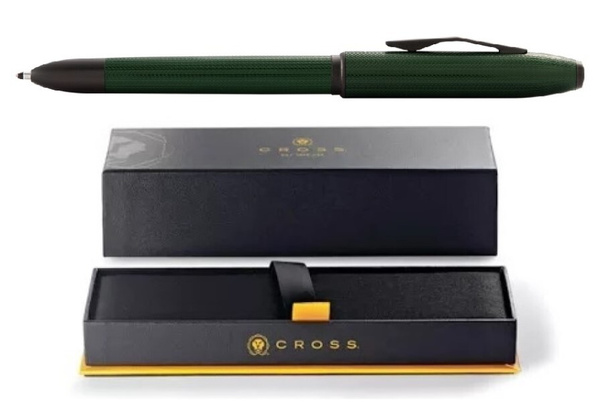 Мультифункциональная ручка Cross Tech4 Green PVD - купить с доставкой ...