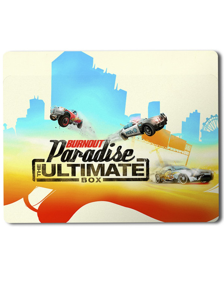 Геймерский коврик для мыши Burnout Paradise (бернаут парадйс, гонки ...