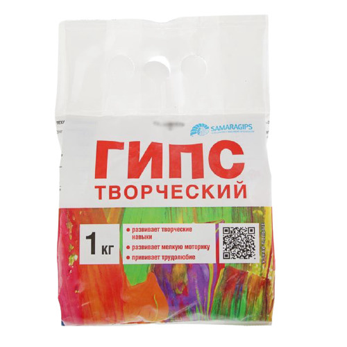 Гипс творческий SAMARAGIPS, 1 кг - купить с доставкой по выгодным ценам ...