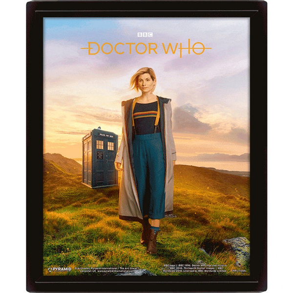 3D Постер Doctor Who: 13th Doctor - купить с доставкой по выгодным ...