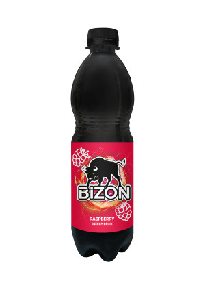 Энергетический напиток BIZON RASPBERRY energy drink, 0,5 л - купить с ...