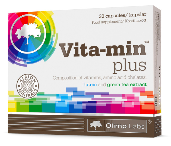 Витамины Olimp Labs Vita-Min Plus 30 капс (капсулы массой 1043 мг ...