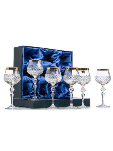 Набор фужеров Neman 1883 универсальный, для шампанского "Вуаль", 250 мл - купить по низким ценам ...