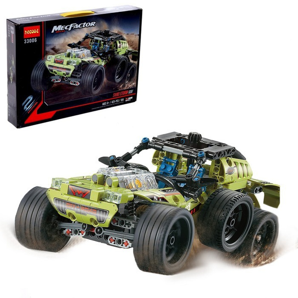 Конструктор MecFactor Decool 33006 Трехосный Внедорожник Sand Storm ...