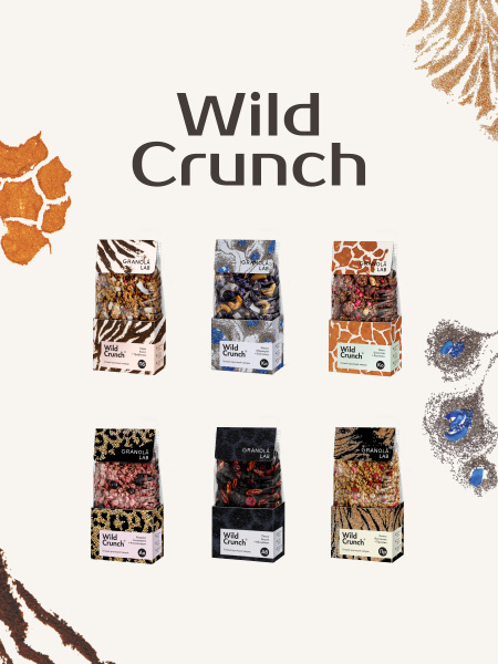 Характеристики Гранола Granola.Lab 6 вкусов Wild Crunch, натуральная ...