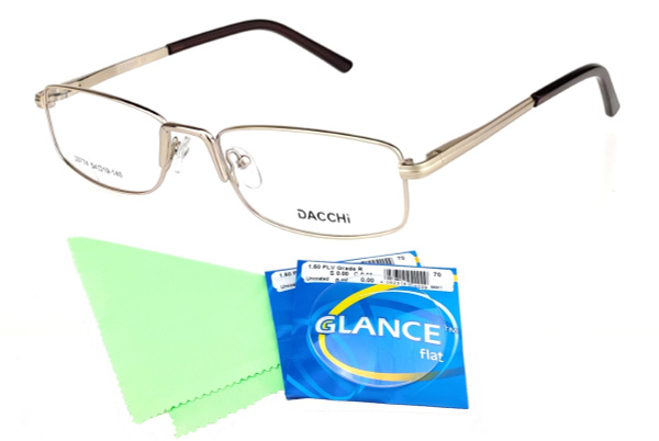 Очки DACCHI с линзами GLANCE CR-39 -5.00 РЦ 64-66 мод. 33774 Цвет 4 ...