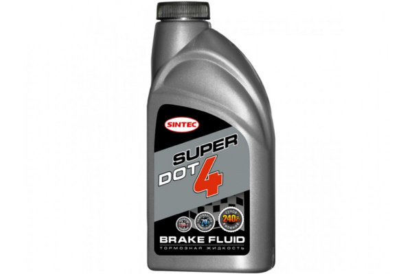 Жидкость тормозная "SINTEC" Super DOT-4 (455 г) - купить по доступной цене в интернет-магазине ...