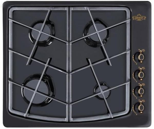 Варочная панель газовая Gefest СГ СН 1211 К83 черный купить по низкой цене с доставкой и ...