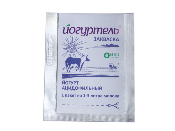 Закваска Йогурт ацидофильный Йогуртель БИО - купить с доставкой по ...