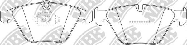 Колодки тормозные NiBK PN0222 купить на OZON по низкой цене (1249453094)