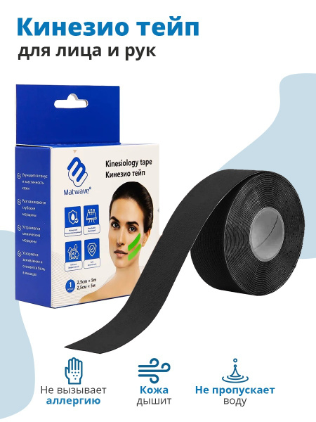 Matwave Кинезиотейп. Тейпы для лица - Кинезио тейпы для лица и рук ...