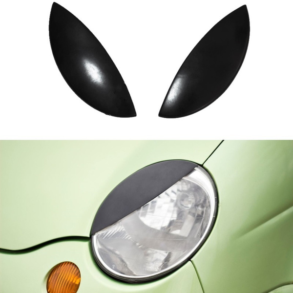 Накладки на передние фары / реснички для Daewoo Matiz (Дэу Матиз) 2000 ...