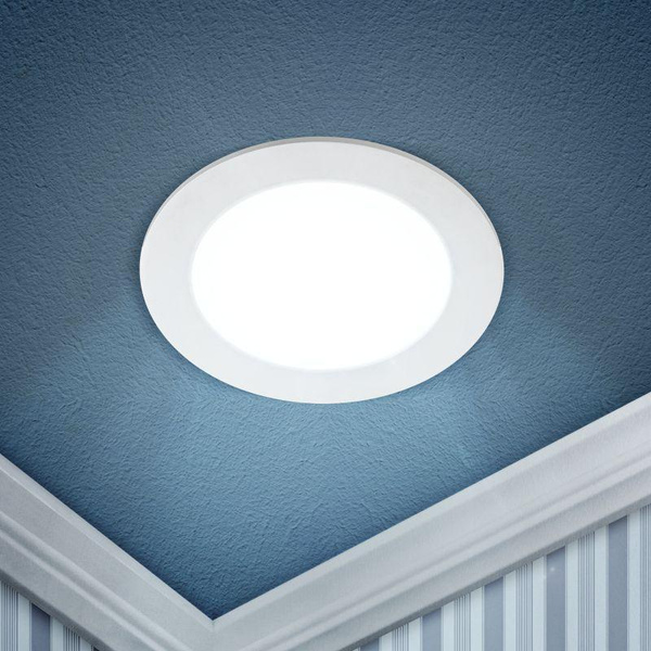 Светильник светодиодный 18Вт 220В 6500К круглый LED 1-18-6K/1 ЭРА ...