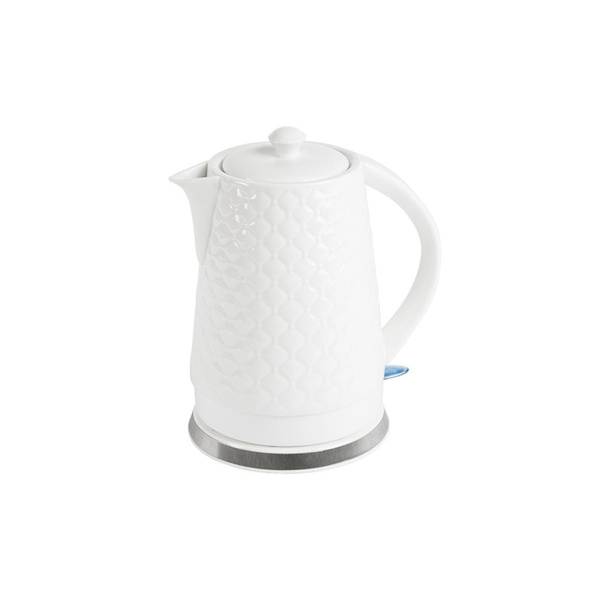 Купить электрический чайник KELLI KL-1340 белый по низкой цене: отзывы, фото, характеристики в ...