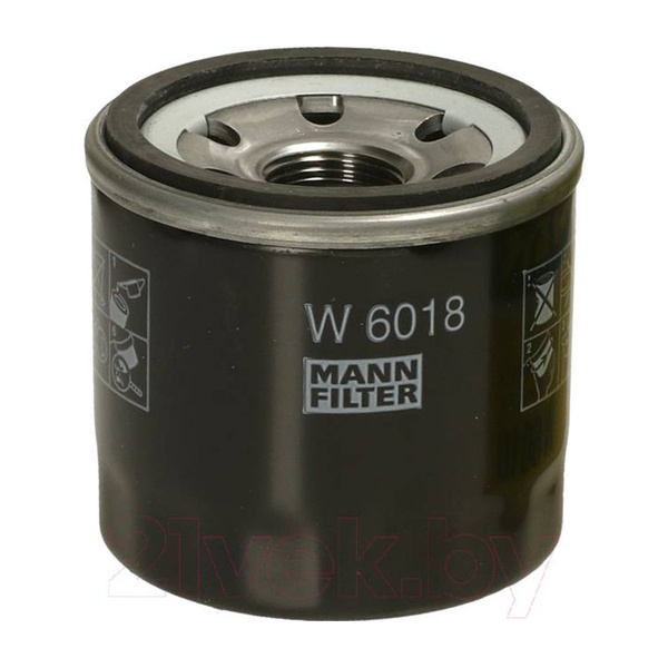 Фильтр масляный MANN W6018 купить на OZON по низкой цене (592026113)
