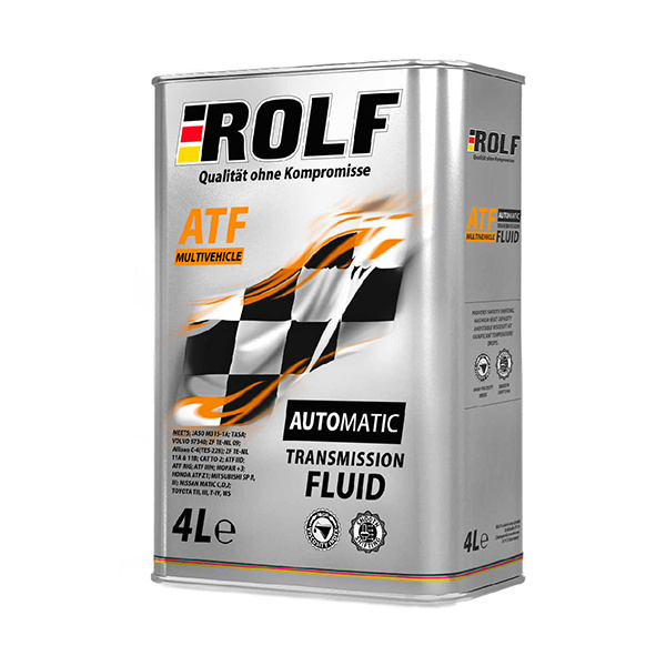 Трансмиссионное масло Rolf ATF Multivehicle (Железо), 4 л - купить по выгодной цене в интернет ...