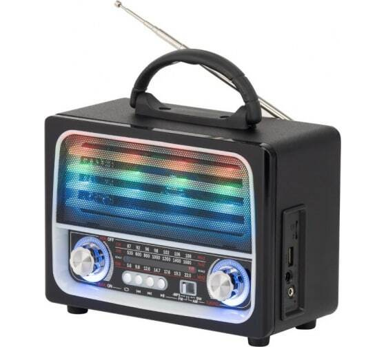 Компактная акустическая система/ Портативный высокочувствительный РЕТРО радиоприёмник с ...