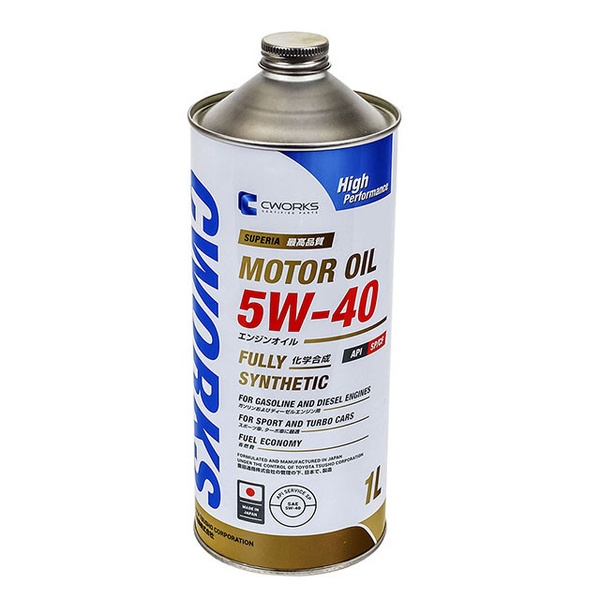 Масло моторное CWORKS 5W-40 Синтетическое - купить в интернет-магазине ...