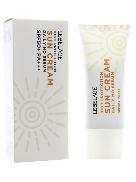 Lebelage High Protection Daily No Sebum Sun Cream Spf50+Pa ...