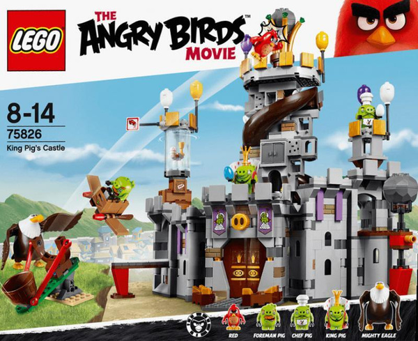 Конструктор LEGO Angry Birds Замок короля Свинок (LEGO 75826) - купить ...