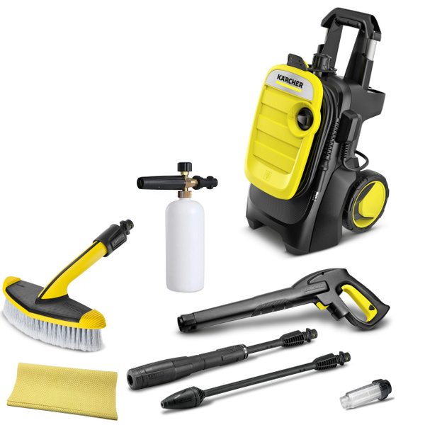 Характеристики Мини мойка высокого давления Karcher K5 Compact + щётка ...