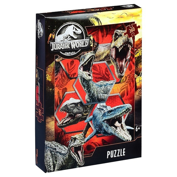 Пазлы Step Puzzle 260 элементов "Парк юрского периода" Universal Pictures (95123) - купить с ...