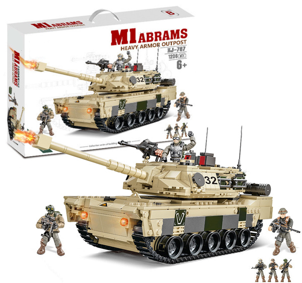 Конструктор Тяжелый танк M1 Абрамс / конструктор военный танк ...