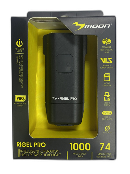 Велофара для велосипеда Moon RIGEL PRO 1000 - купить с доставкой по выгодным ценам в интернет ...